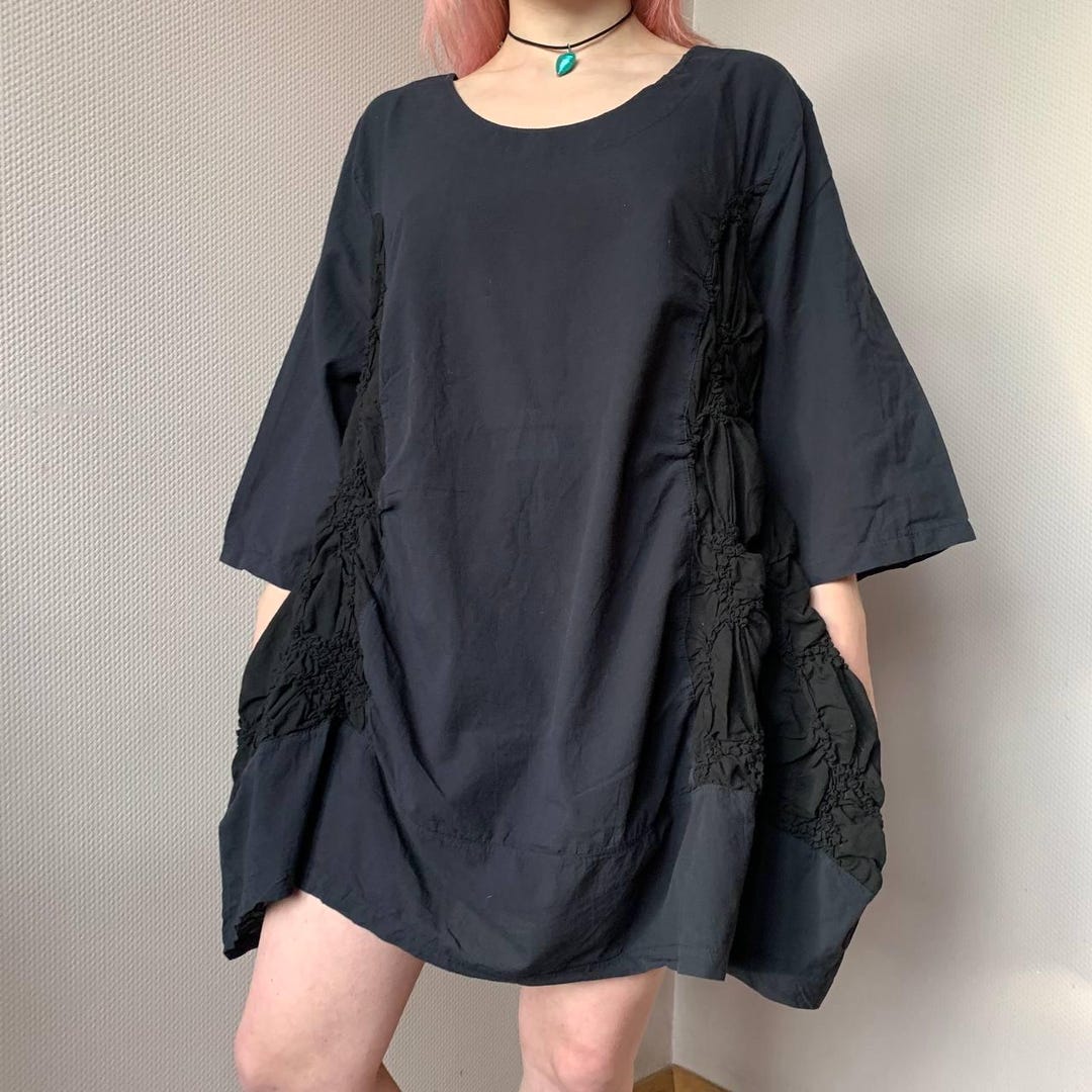 XADOO Avantgarde Oversized Ruffled Gothic Opium Dress - Etsy