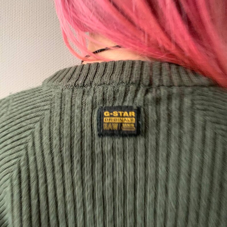 G Star RAW Wool Blend Diesel Style Streetwear Sweater - Etsy