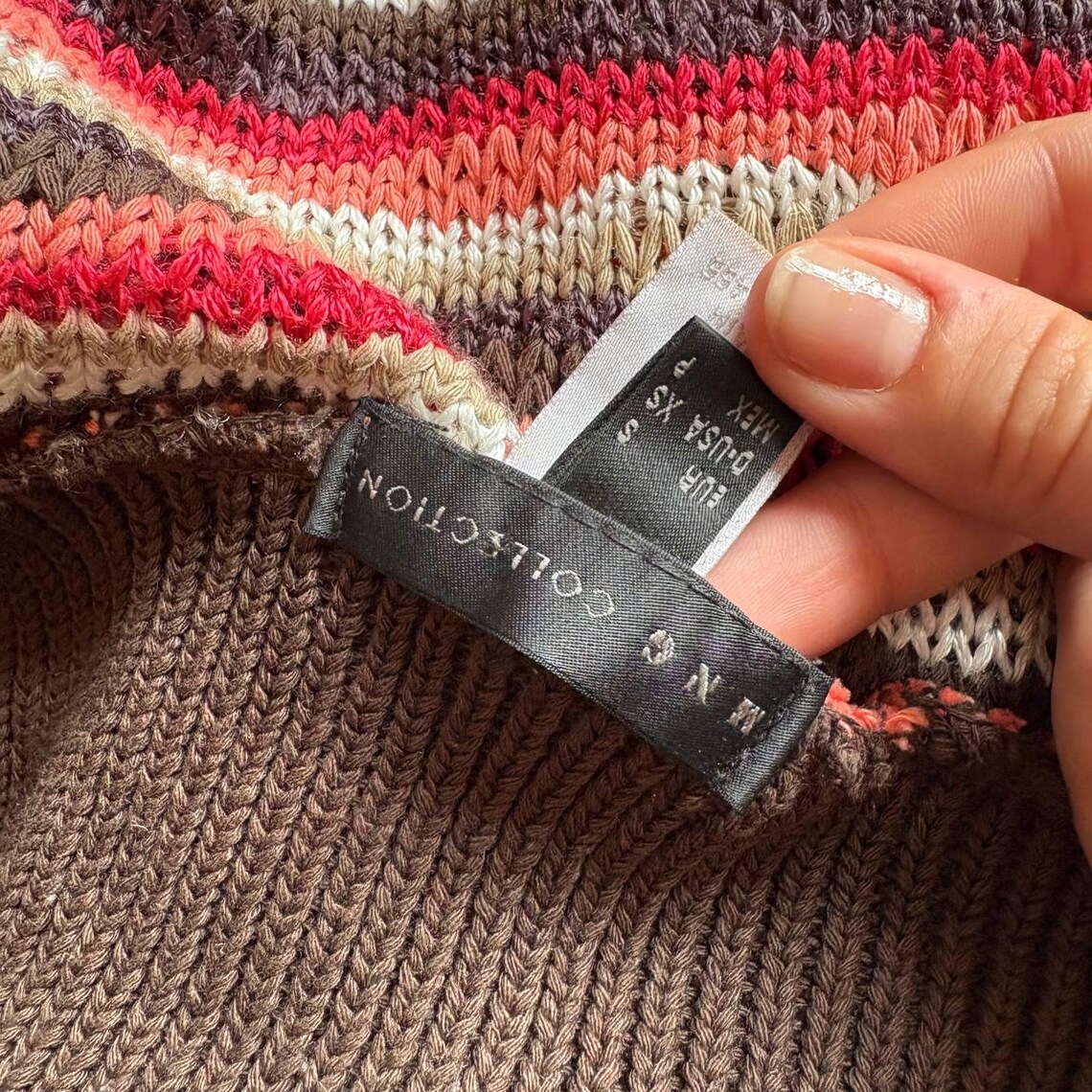 Vintage Striped Knit Sweater Dress, Roll Neck Mini, 00s Y2K (S) - Etsy