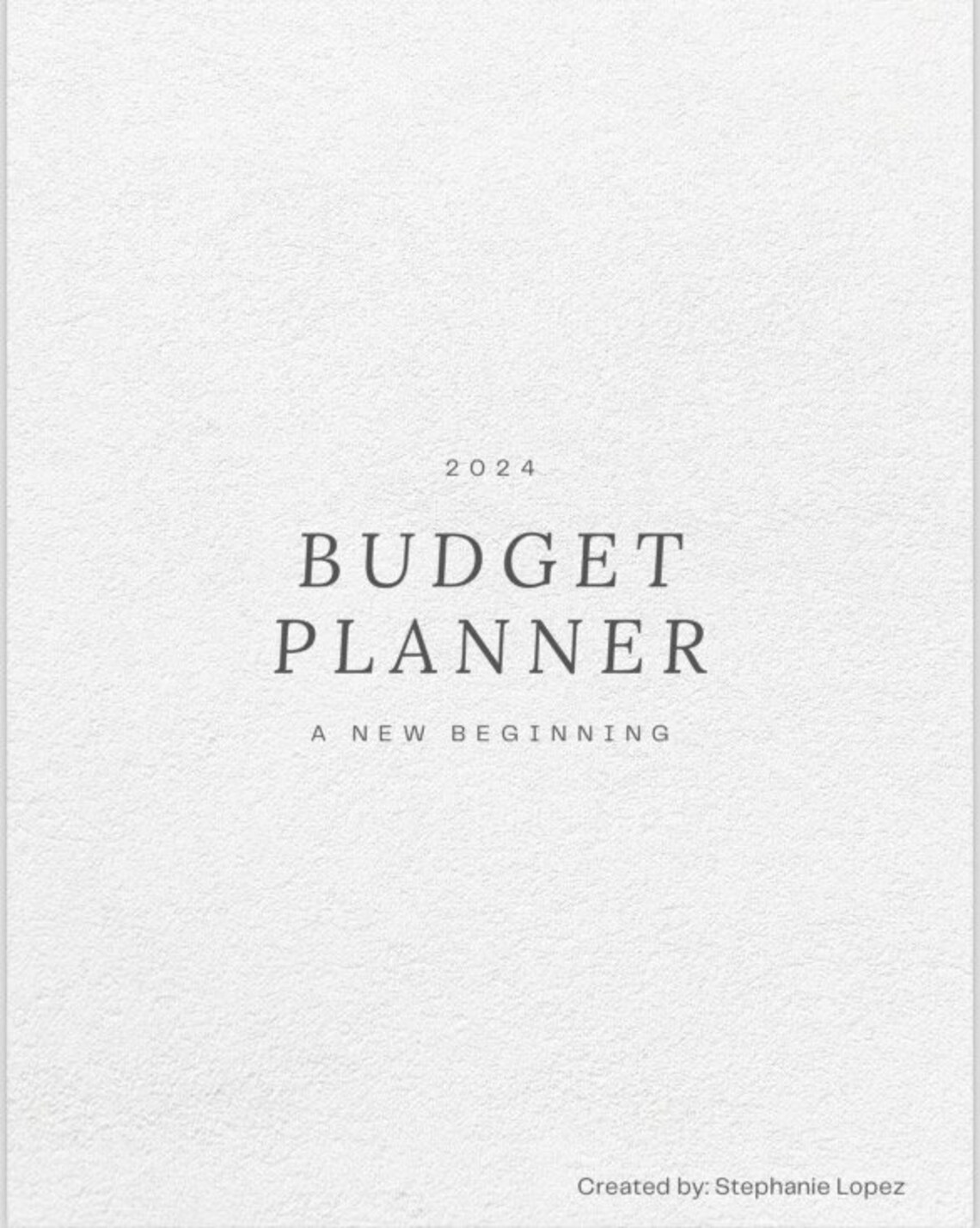 2024 Budget Planner | Guide for Budgeting | Money Management | Debt ...