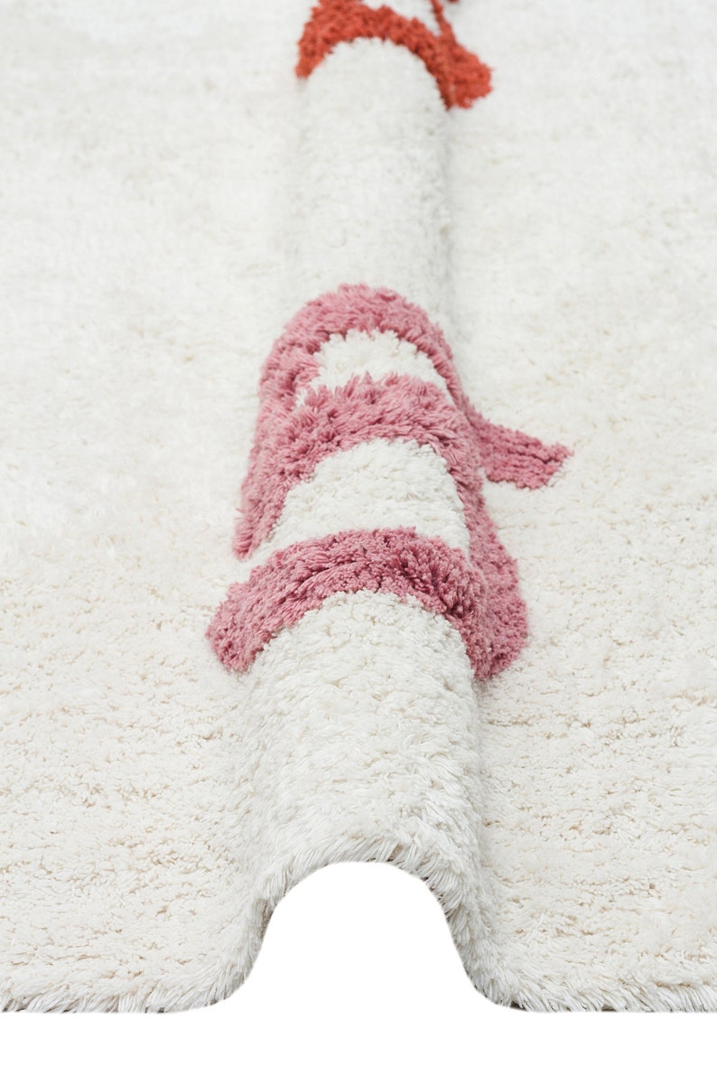 Soft 100% Natural Cotton Children's Kids Rug Nursery Machine Washable ...