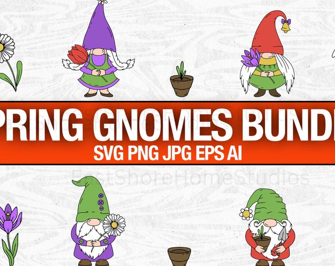 Gnome SVG, Cute Garden Gnome SVG, Nordic Gnome Svg, Gnome Clipart ...