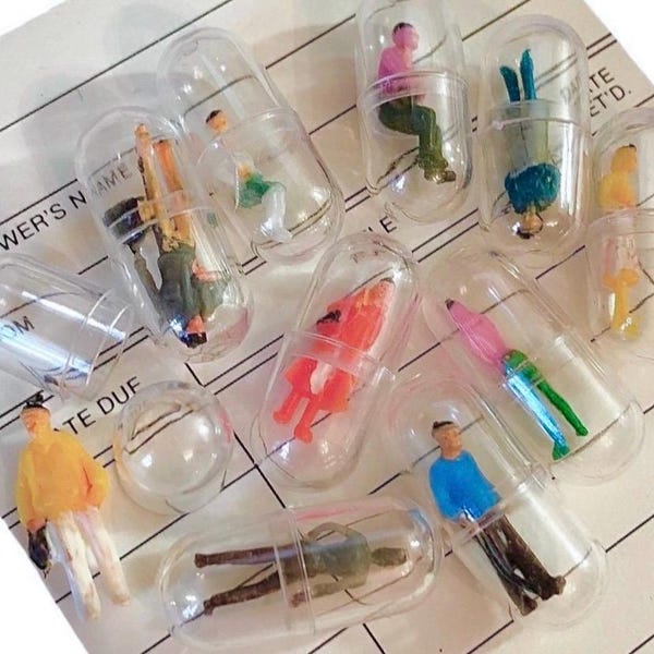 Miniature People Figurines - Etsy