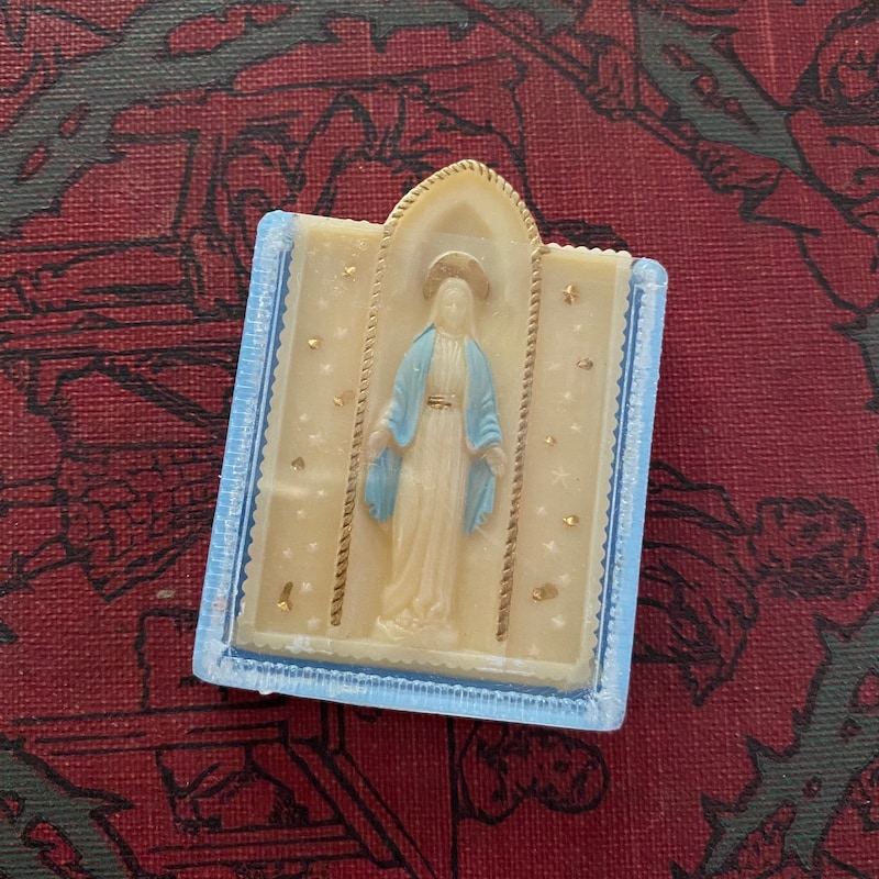 Virgin Mary Icon - Etsy
