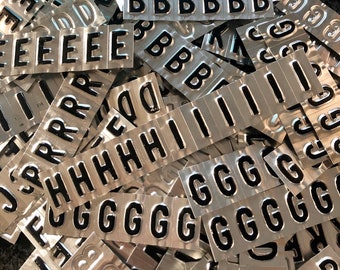 Small Metal Letters - Etsy