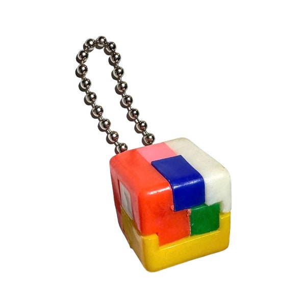 Puzzle Keychain - Etsy