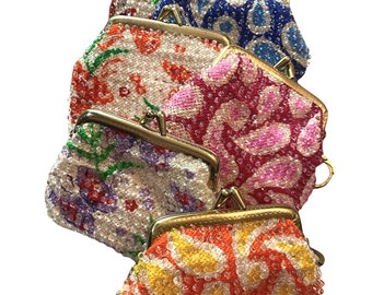 Beaded Coin Purse - Etsy
