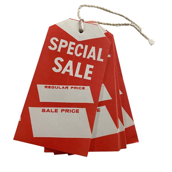 Large Price Tag - Etsy