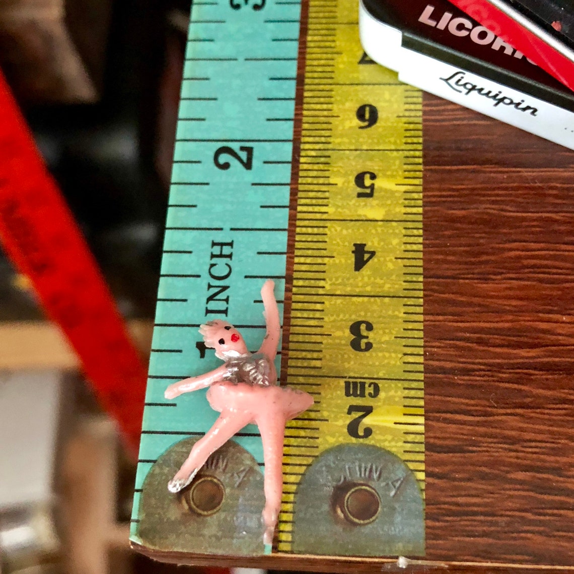 ⱽᴵᴺᵀᴬᴳᴱ 1pc TINY PLASTIC BALLERINA 1-1/4 Vintage Super - Etsy