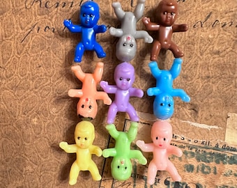 1.25 Inch Mini Small Plastic Baby Babies White Skin 48 Pieces - Etsy
