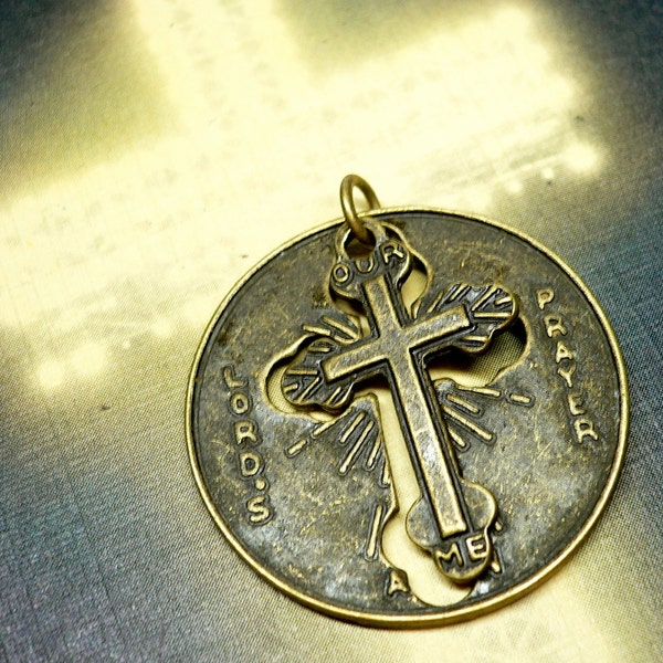 Prayer Medallion - Etsy