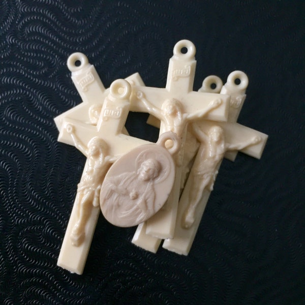 Plastic Cross Pendants - Etsy