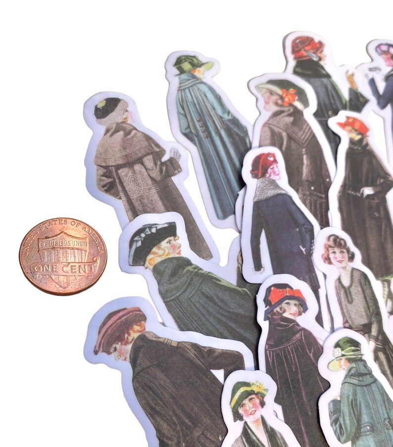 20pcs 1920s CATALOG STICKERS 2 Vintage Department Store - Etsy