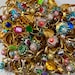 5pcs TOY JEWEL RINGS Vintage Gum Ball Treasures Vending Prize Mystery ...