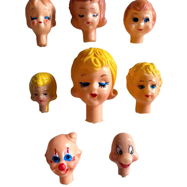 Vintage Doll Heads - Etsy