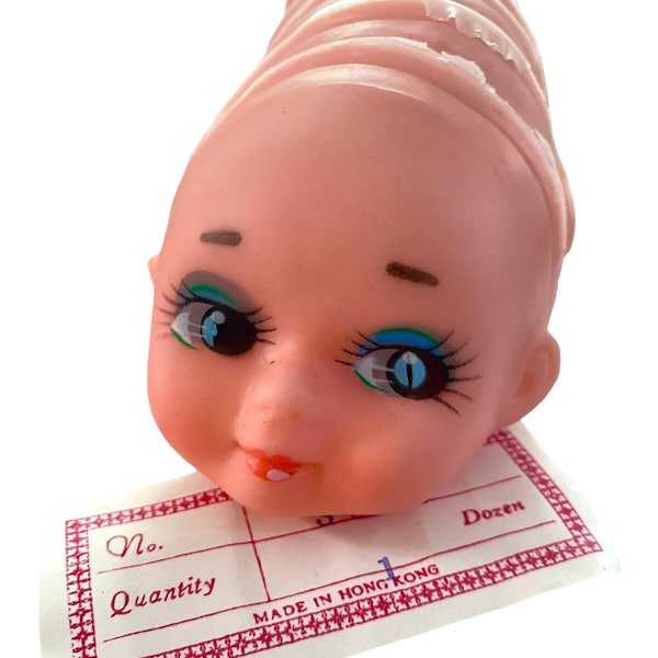 Rubber Doll Head - Etsy