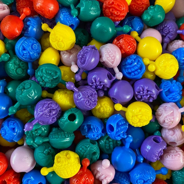 Plastic Pop Beads - Etsy