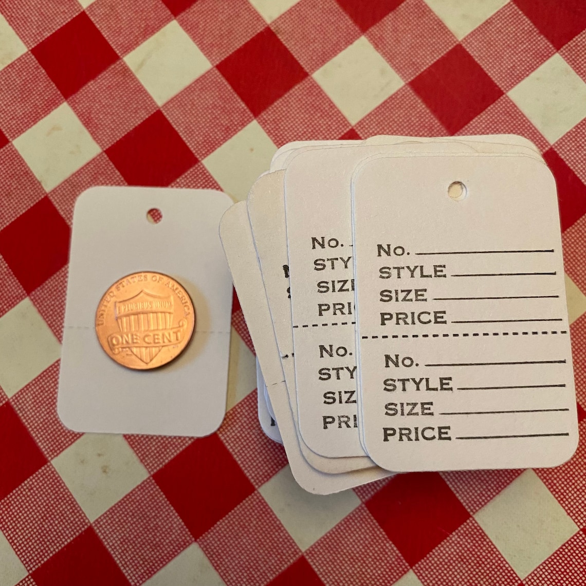 ⱽᴵᴺᵀᴬᴳᴱ 35 OLD PRICE TAGS Vintage Price Tag Store Stock - Etsy