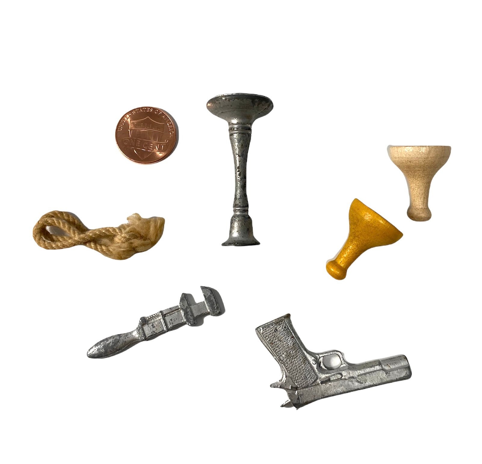 Clue Candlestick Game Pieces
