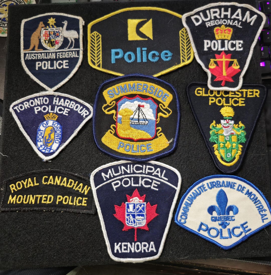 Uniform Patches, Police - Etsy
