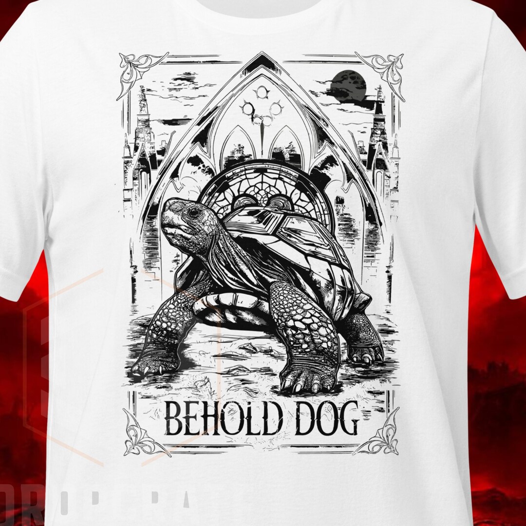 Behold Dog Elden Ring Shirt Dark Souls Unisex Tee Gaming T-shirt ...