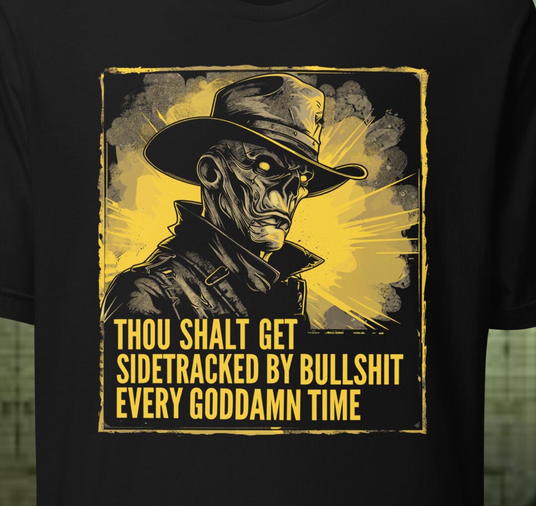 The Ghoul Golden Rule Fallout Companion Unisex Gaming T Shirt - Etsy