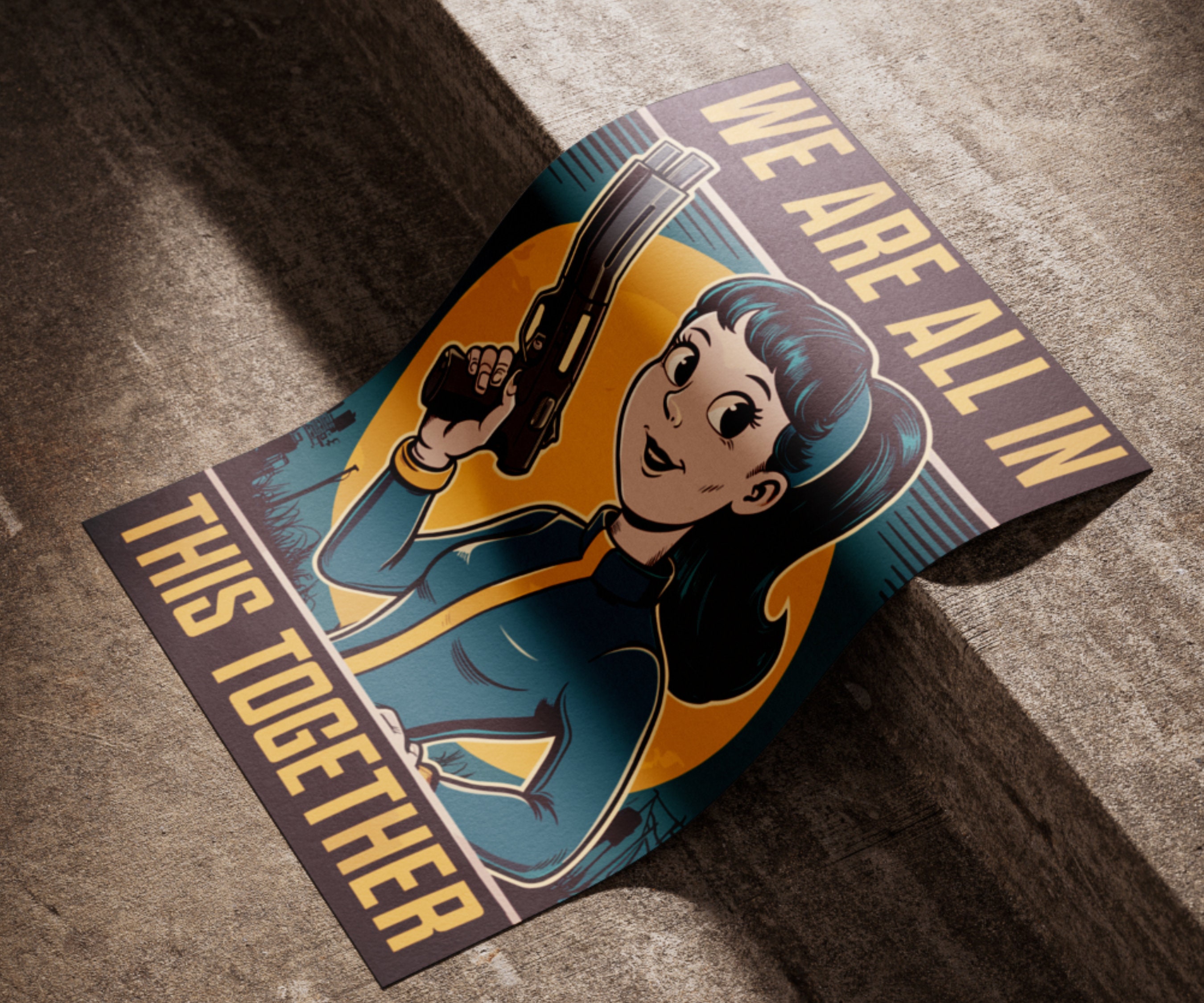 Retro-inspired Lucy Poster - High-quality Matte Print | Matte Vertical ...