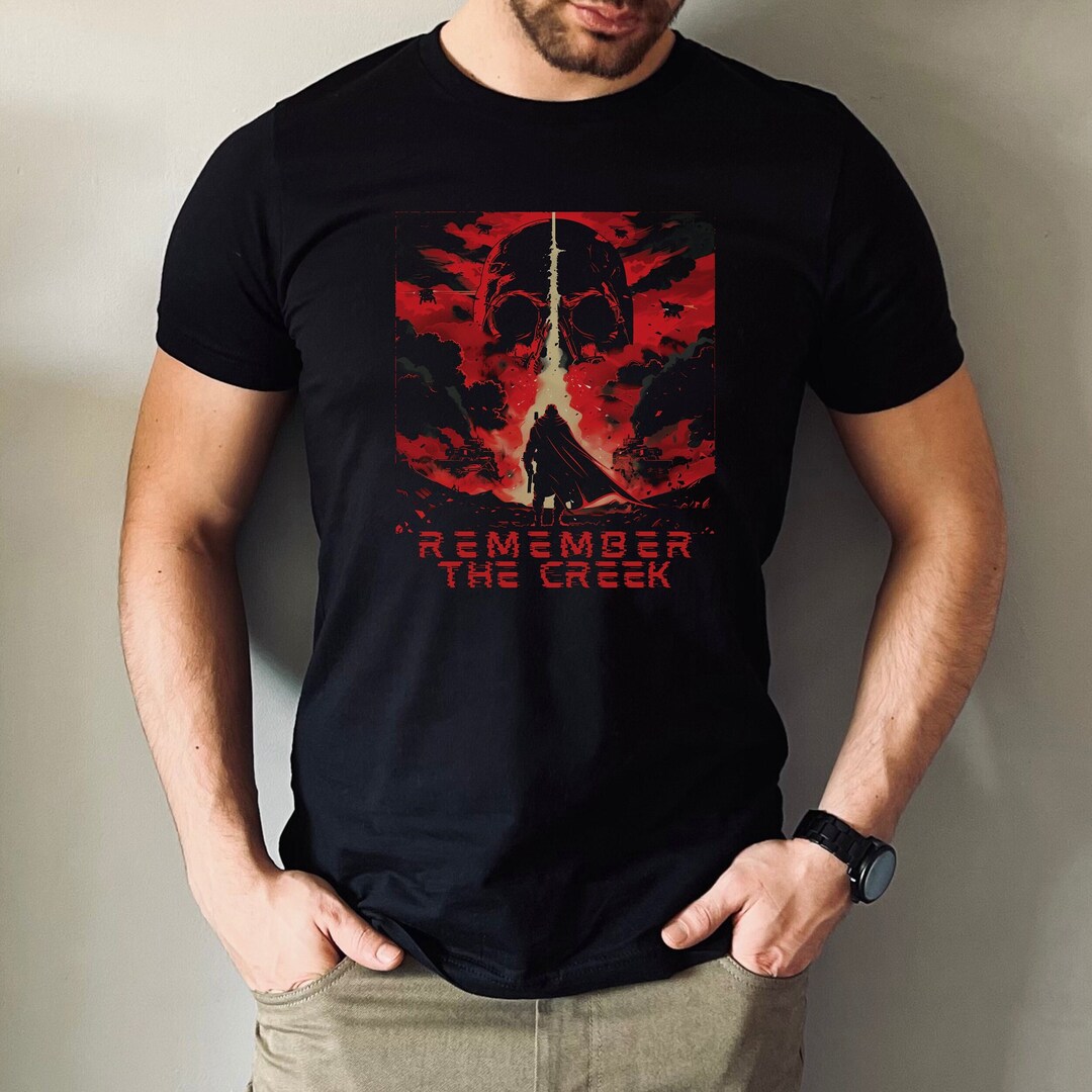 Remember the Creek Helldivers 2: Malevalon Tribute T-shirt 'democracy ...