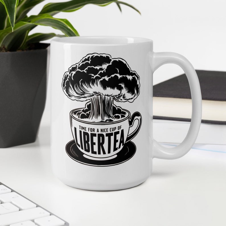 Liber-tea Helldivers 2 Mug, Time for a Nice Cup of Libertea, Helldivers ...