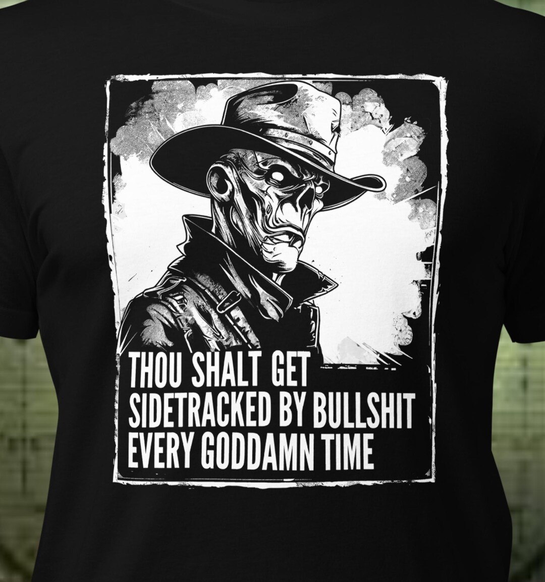 The Ghoul Golden Rule in White Companion Unisex Gaming T Shirt - Etsy