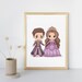 Cute Royalty in Purple PNG- Royal Clipart for Commercial Use ...