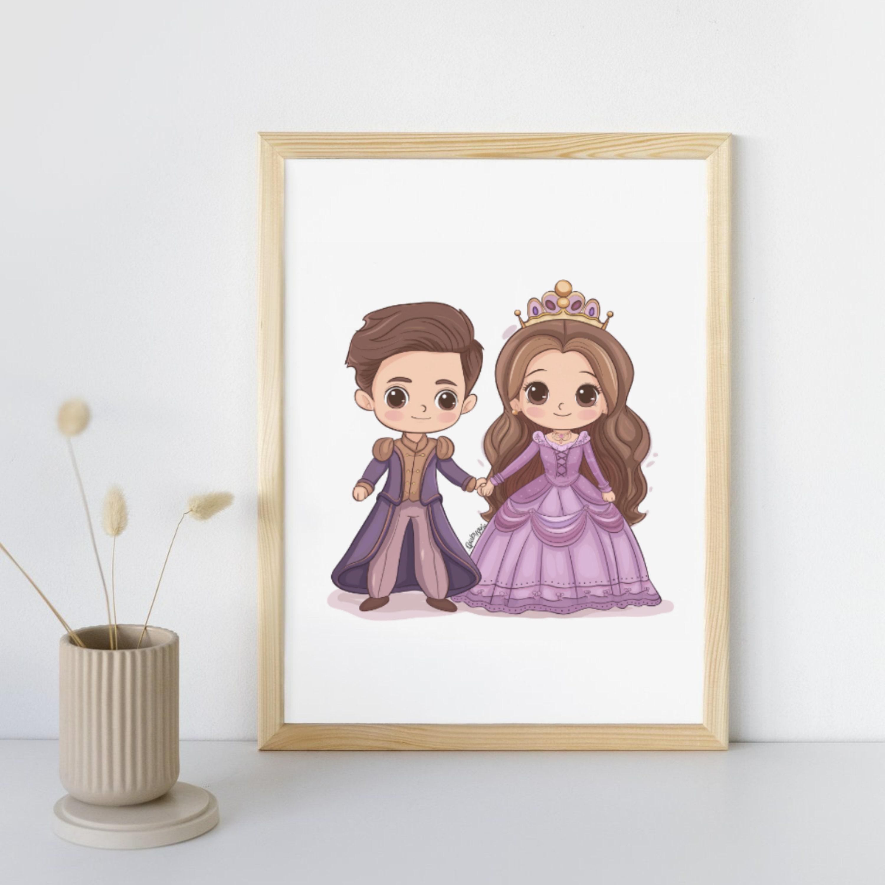 Cute Royalty in Purple PNG- Royal Clipart for Commercial Use ...