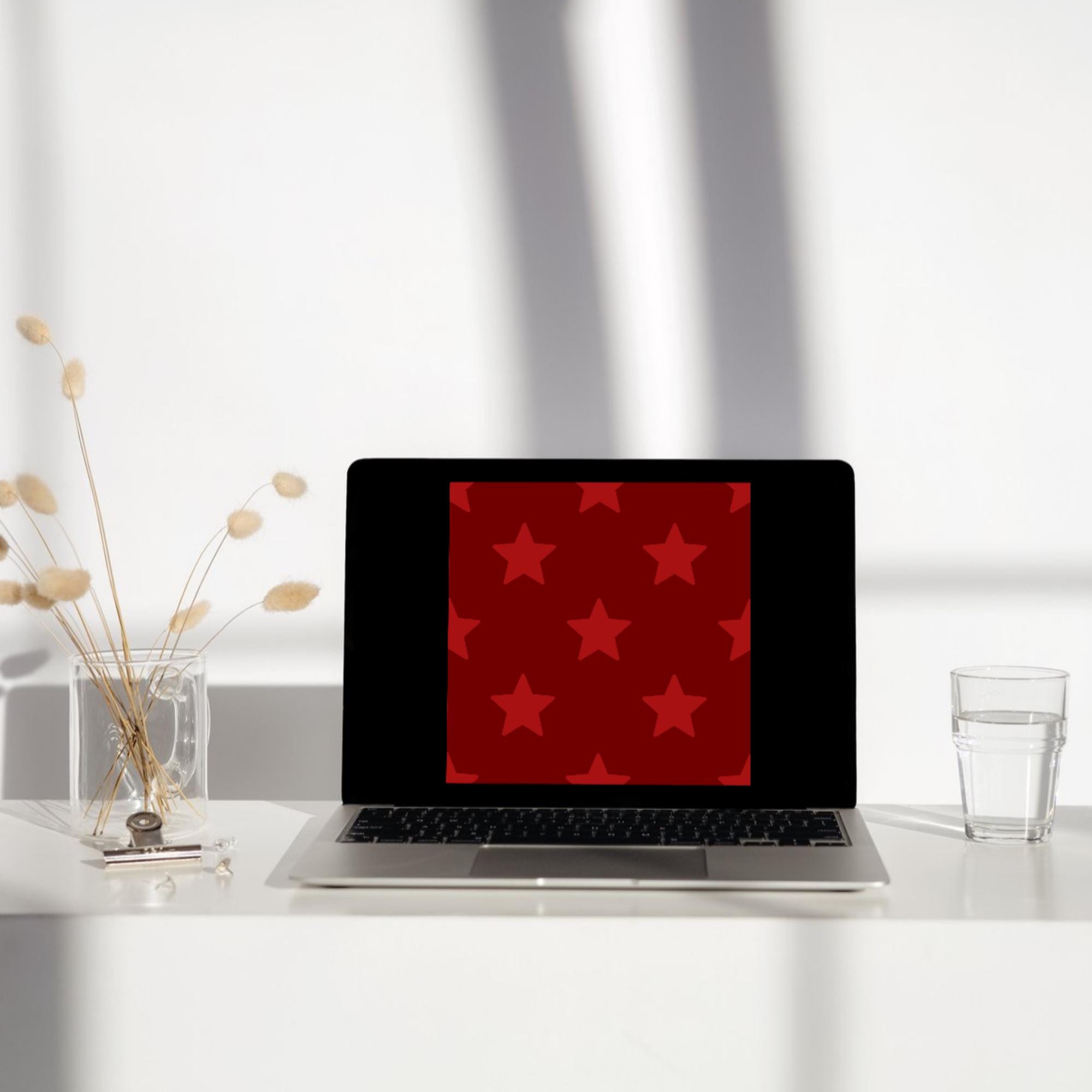 Red and Crimson Digital Papers - 12 Pack Seamless Background ...