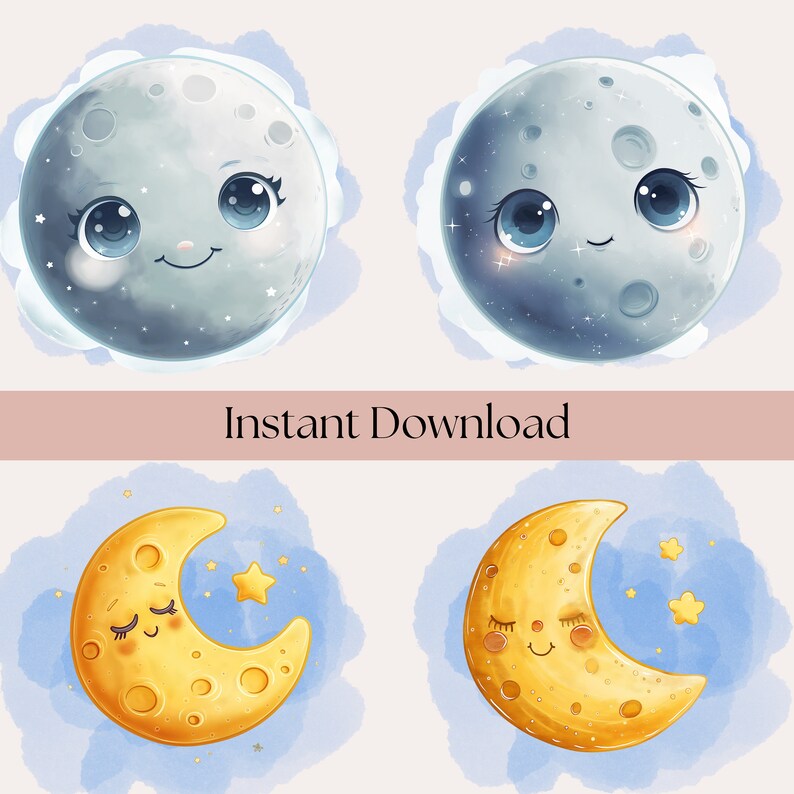 Cute Astronauts PNG- Outer Space Clipart for Commercial Use ...