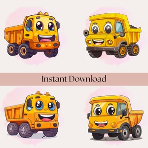 Cute Construction Crew in Purple PNG- Clipart for Commercial Use ...