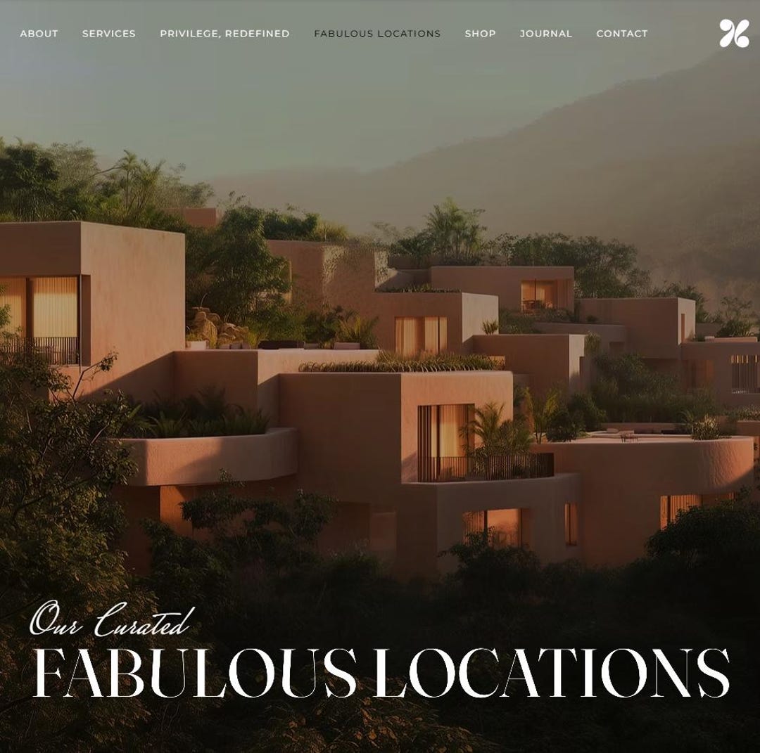 High-end Brand Luxury Event Planner Wix Website Template Elegant ...
