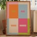 Let's Make Heaven Crowded Colorful Christian Modern Wall Art Retro ...