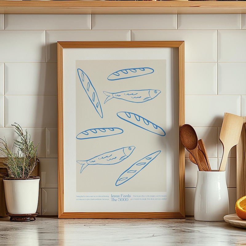 Food Bible Verse Wall Art - Etsy