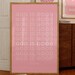 Pink Bible Verse Print Aesthetic Christian Girl Room Decor Trendy Jesus ...