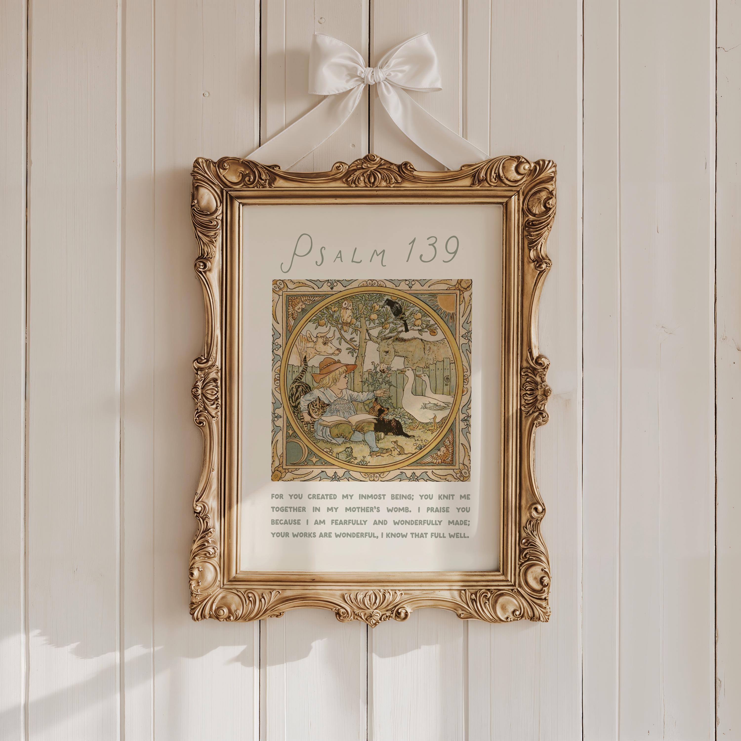 Fearfully and Wonderfully Made Vintage Goose Wall Art- Farm Animal ...