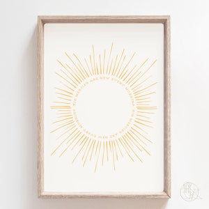 Boho Christian Poster Gift for Her, His Mercies Are New Modern ...