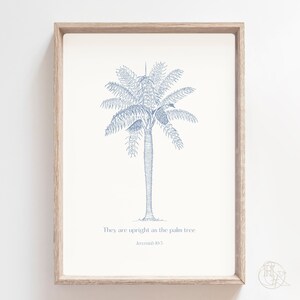 Beach Christian Poster Set of 3 Wall Art, Trendy Tropical Print Set ...