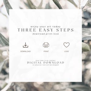 Yellow Christian Wall Art Modern Aesthetic Bible Verse Print Trendy ...