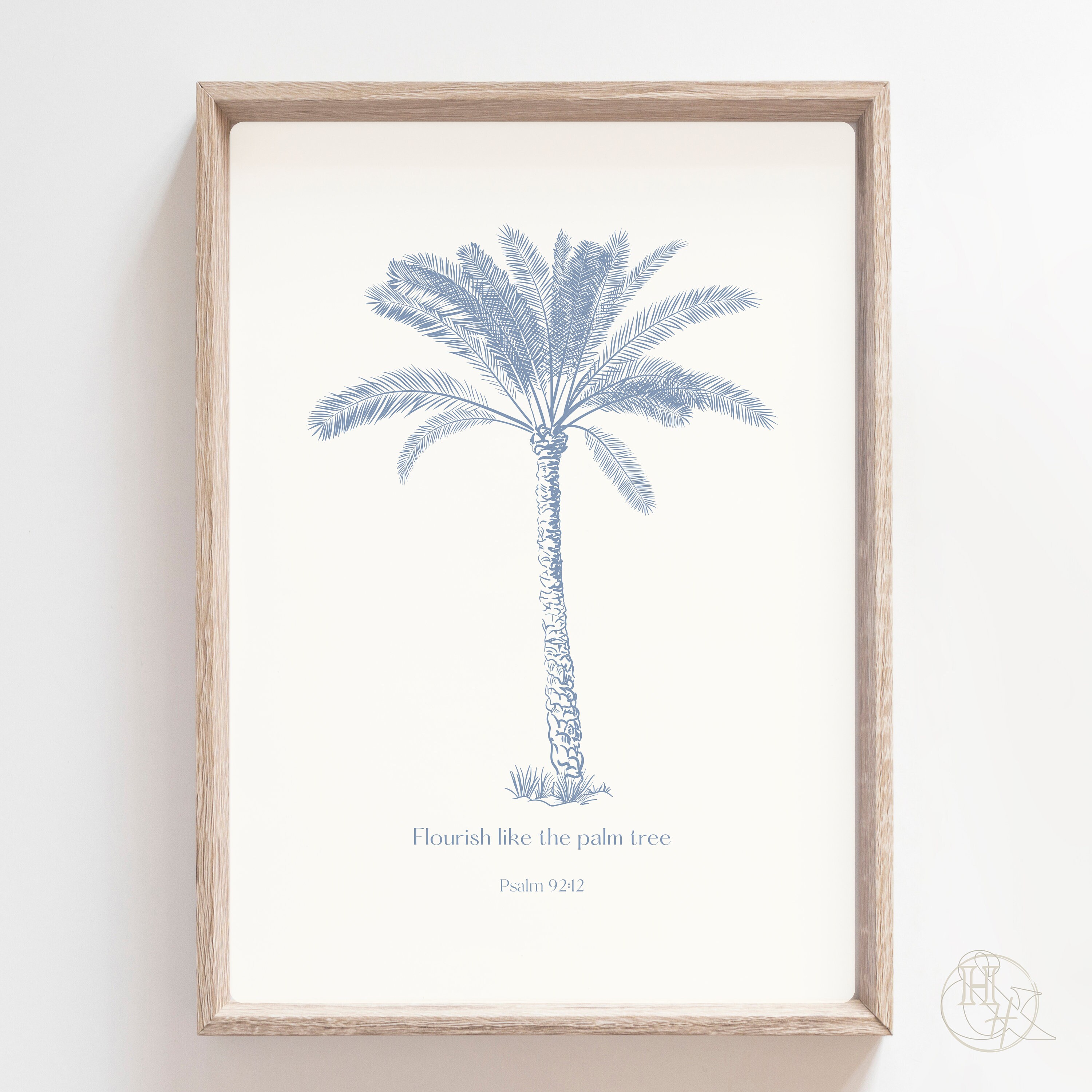 Beach Christian Poster Set of 3 Wall Art, Trendy Tropical Print Set ...