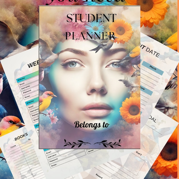 Student Planner - Etsy UK