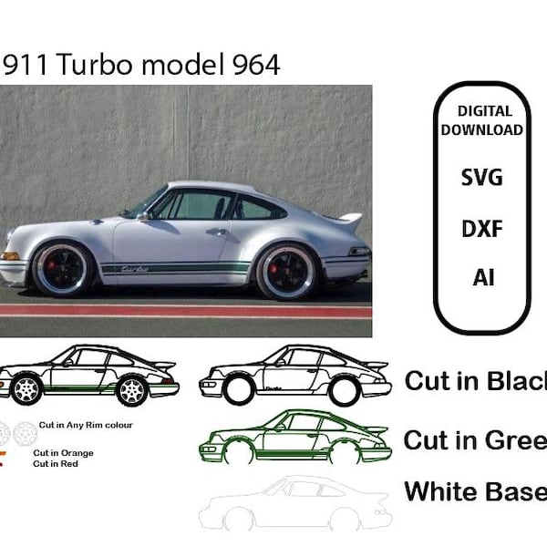 Porsche Papercraft - Etsy