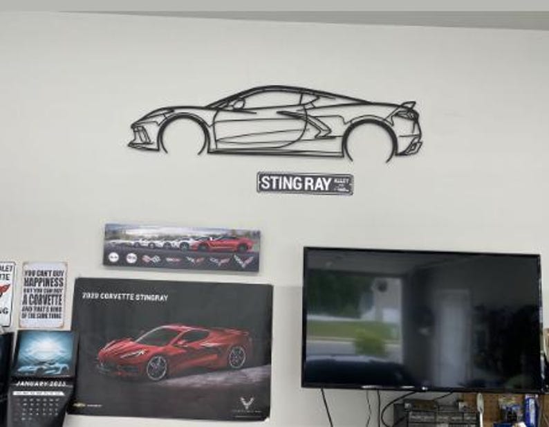 Corvette Laser Cut Files – DXF, SVG, AI | Cnc & Laser Cutting Designs ...