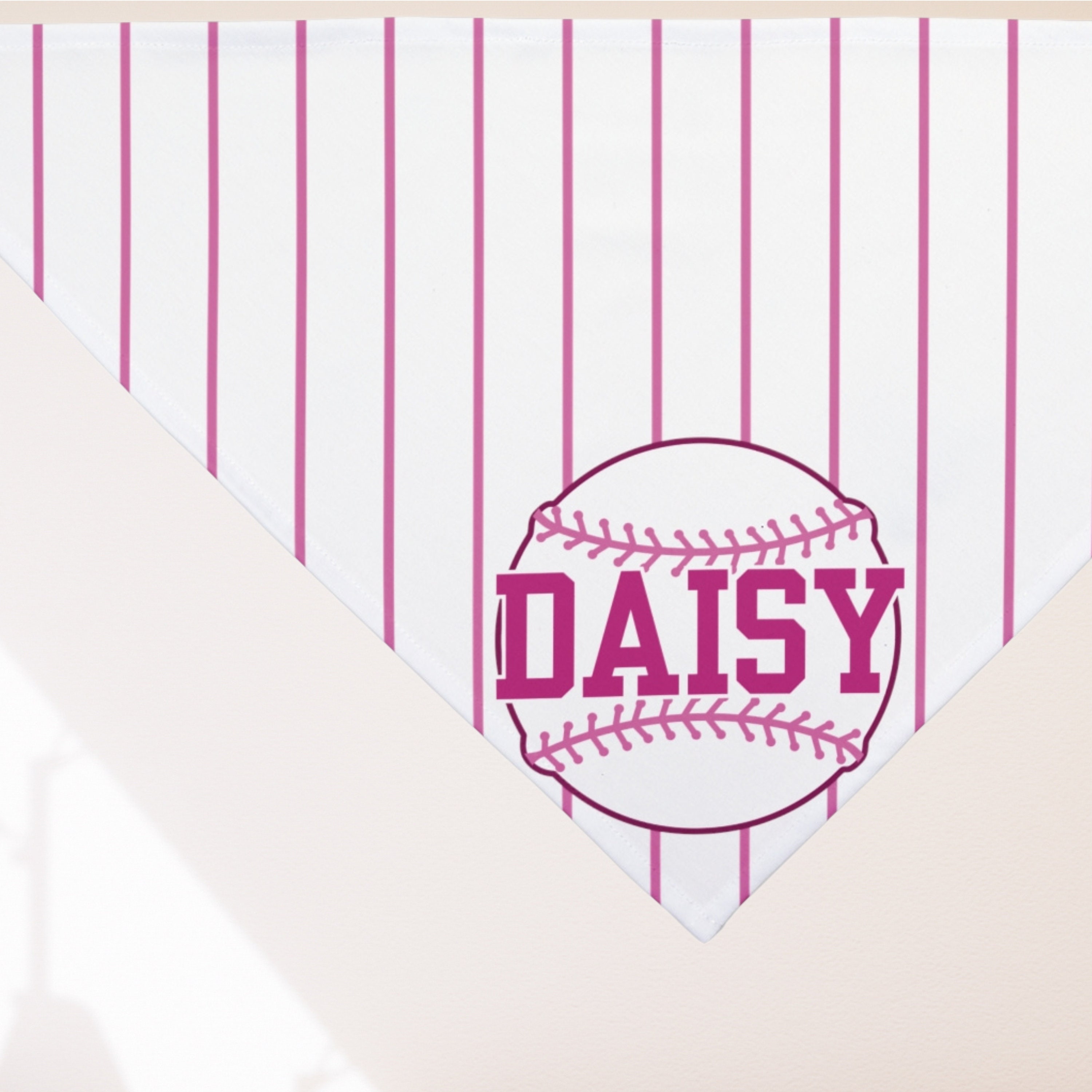 Personalized Baseball Dog Bandana Custom Baseball Bandana Dog Neckwear ...