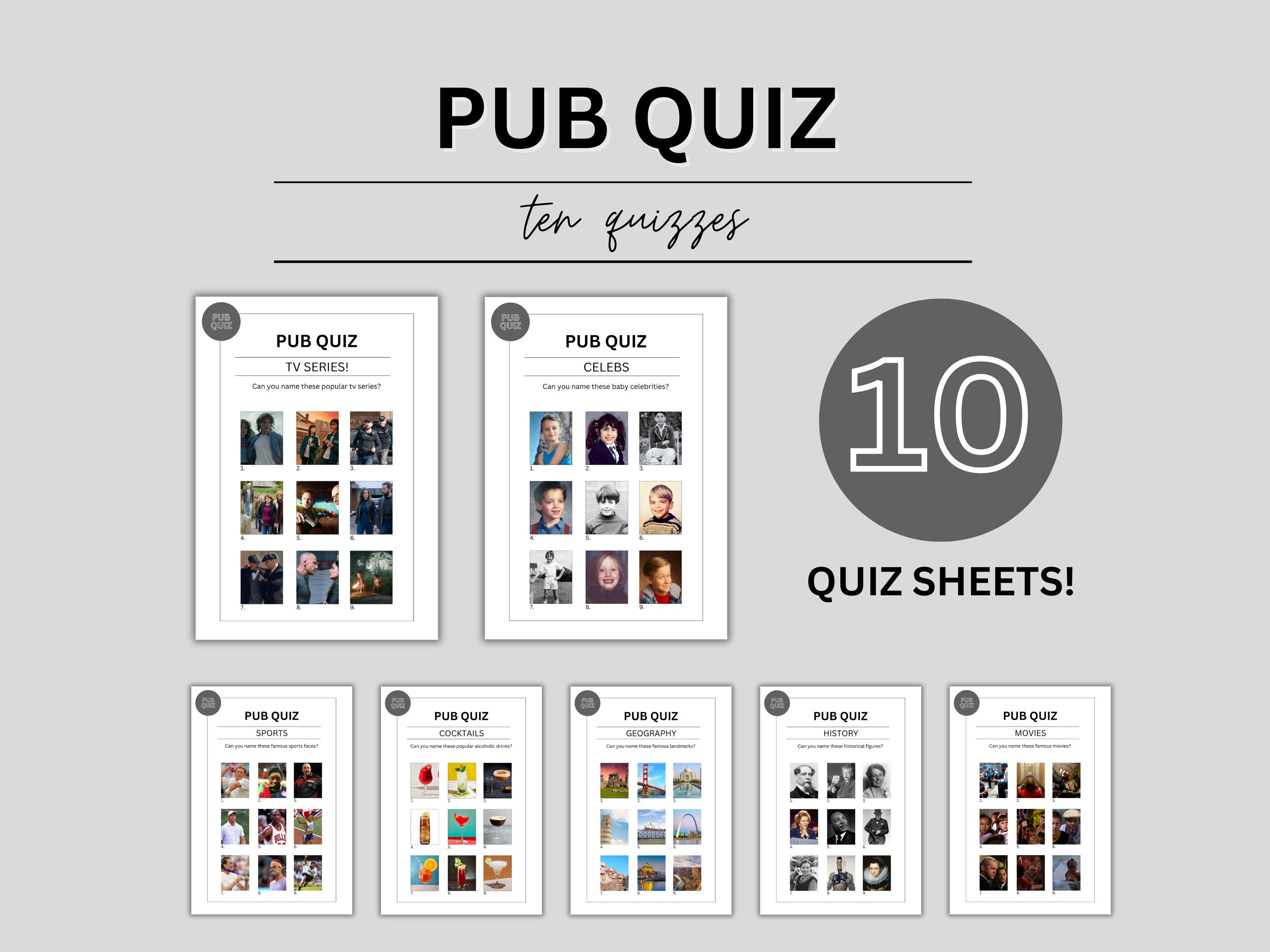 Pub Quiz, Movie Quiz, Pub, Pub Games, Birthday Quiz, Trivia Quiz, Quiz ...