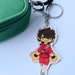 Ninja Go Inspired Acrylic Keychains - Etsy